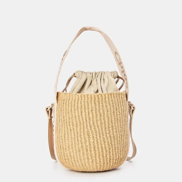 Chloé Woody Basket Bag - Nude