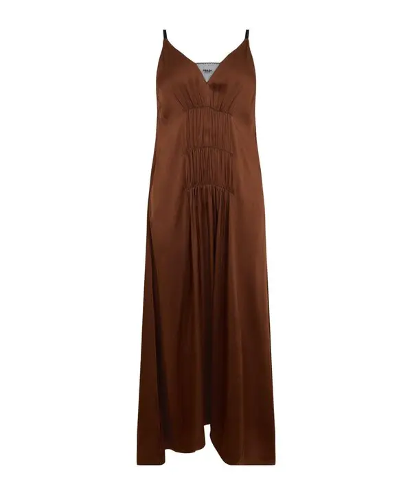 Prada Spaghetti Strap Maxi Dress