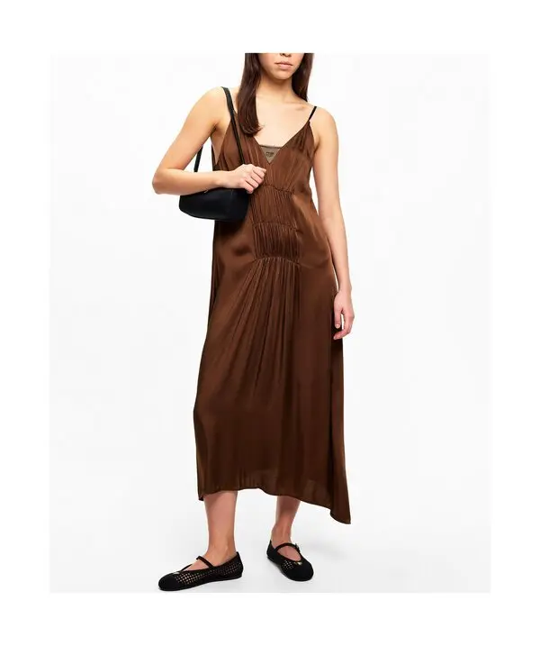 Prada Spaghetti Strap Maxi Dress