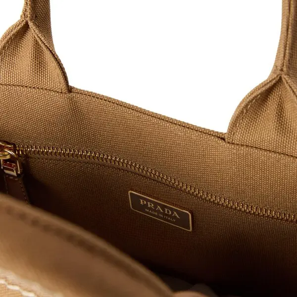 Prada Small Plain Canvas Bag