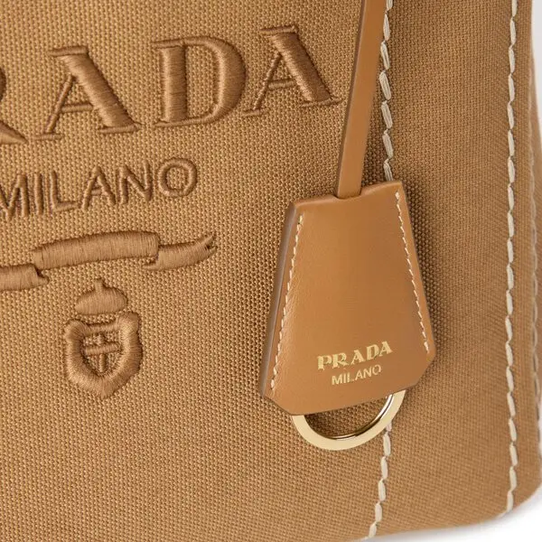 Prada Small Plain Canvas Bag
