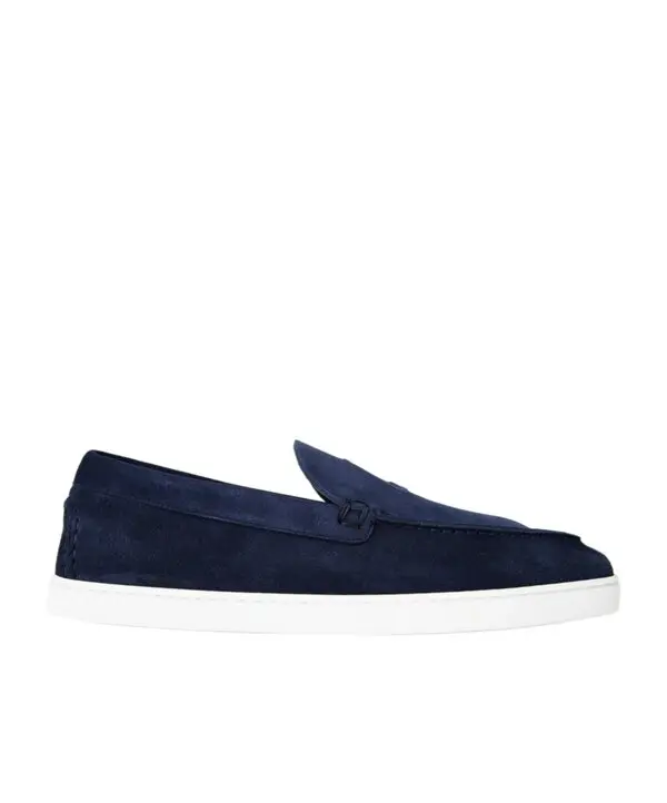 CHRISTIAN LOUBOUTIN Logo Loafers - Black