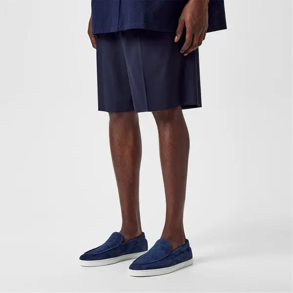 CHRISTIAN LOUBOUTIN Logo Loafers - Black