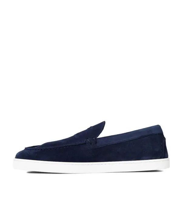 CHRISTIAN LOUBOUTIN Logo Loafers - Black