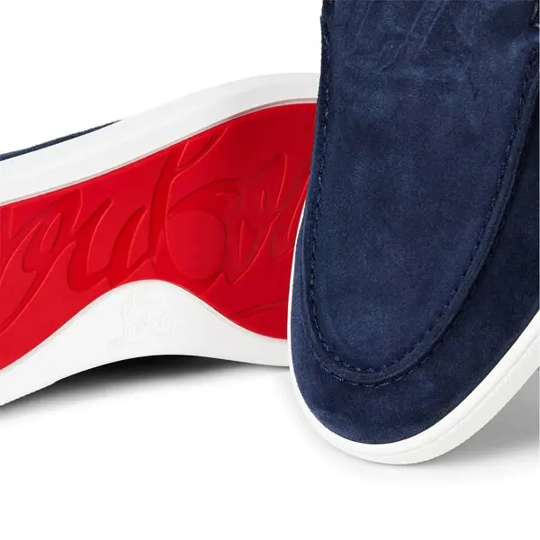 CHRISTIAN LOUBOUTIN Logo Loafers - Black
