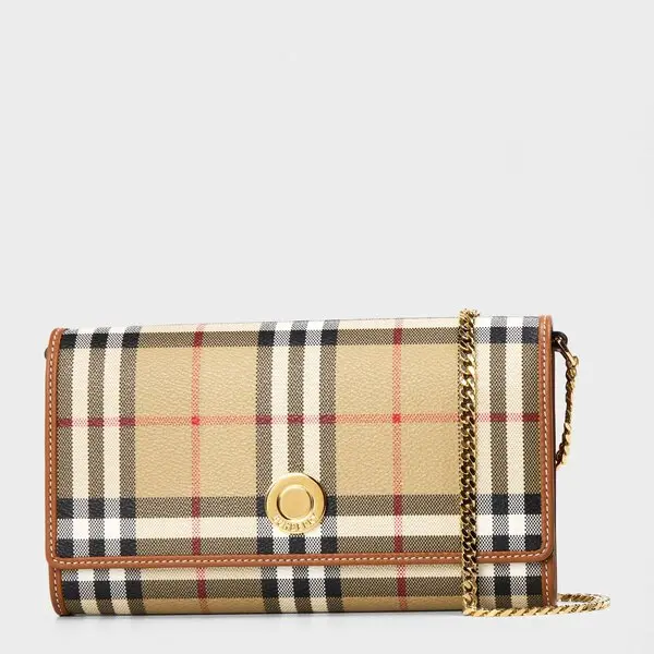 Burberry Hannah Check Wallet On Chain
