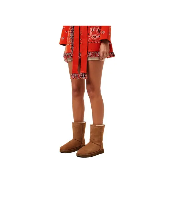 UGG Chestnut Suede Mid-calf Boots