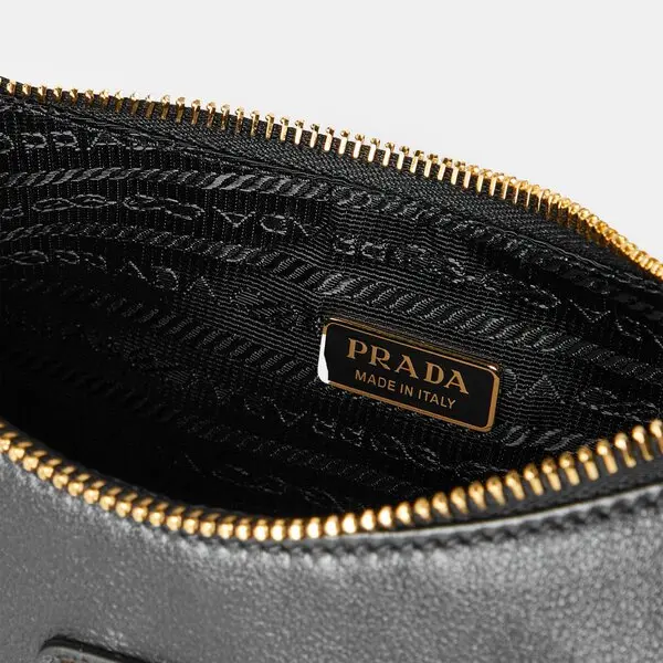 Prada Leather Hobo Bag