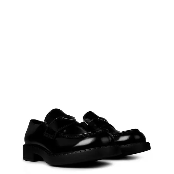 Prada Logo Loafers