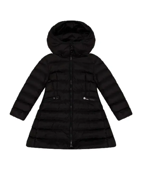 Moncler Quilted Long Down Jacket