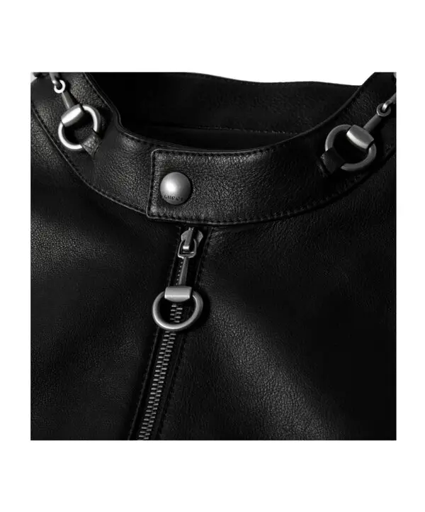 Gucci Leather Biker Jacket
