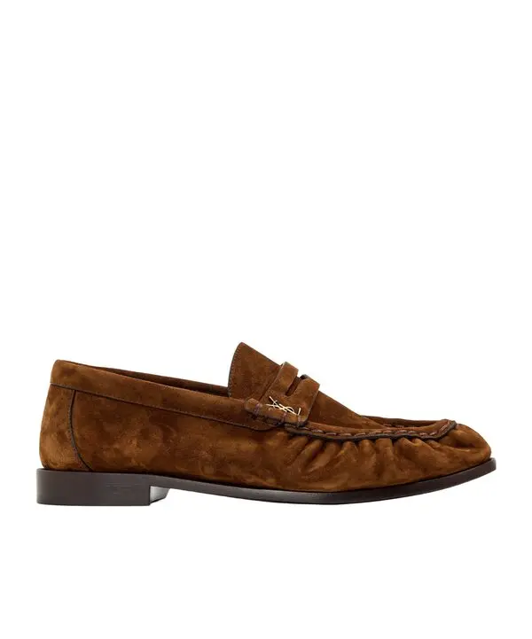 Saint Laurent Suede Loafers