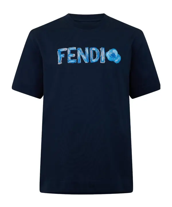 Fendi Crew-neck Short-sleeve T-shirt