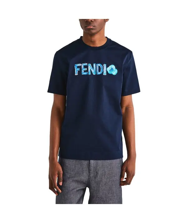 Fendi Crew-neck Short-sleeve T-shirt
