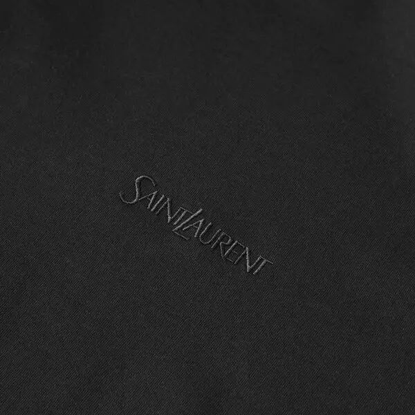 Saint Laurent Logo Crew Neck T-shirt
