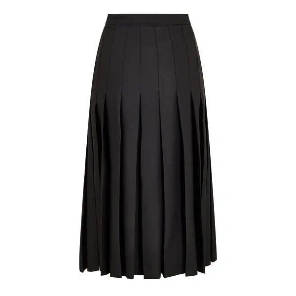 Chloé Midi Skirt With Buckle Detail