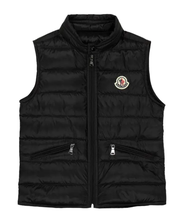 Moncler Logo Patch Puffer Vest