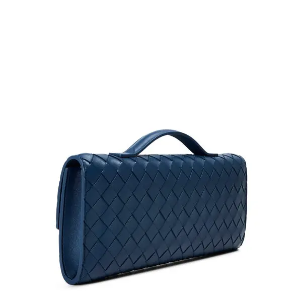 Bottega Veneta Lambskin Clutch