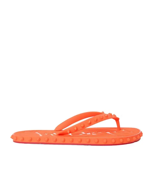 CHRISTIAN LOUBOUTIN Studded Flip Flops