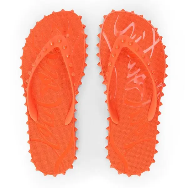 CHRISTIAN LOUBOUTIN Studded Flip Flops