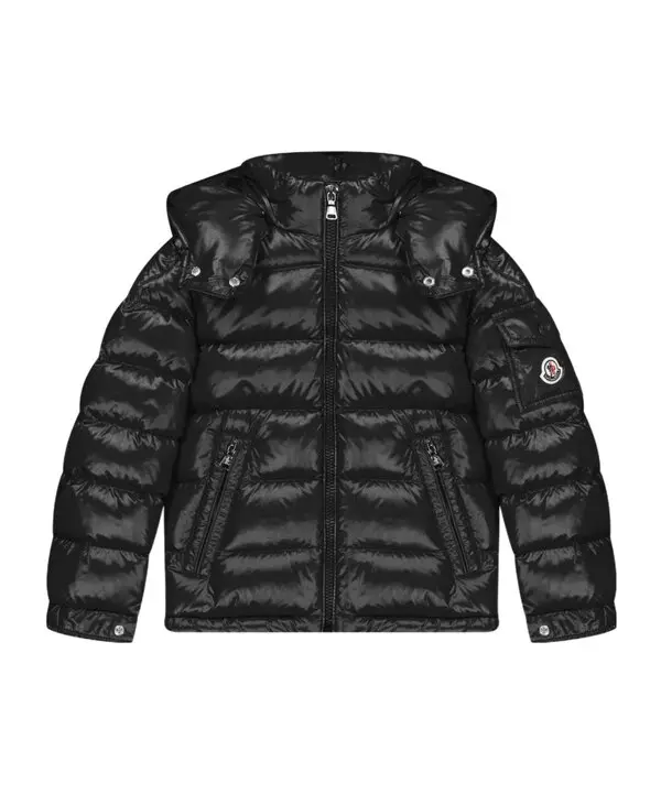 Moncler Logo Patch Down Jacket