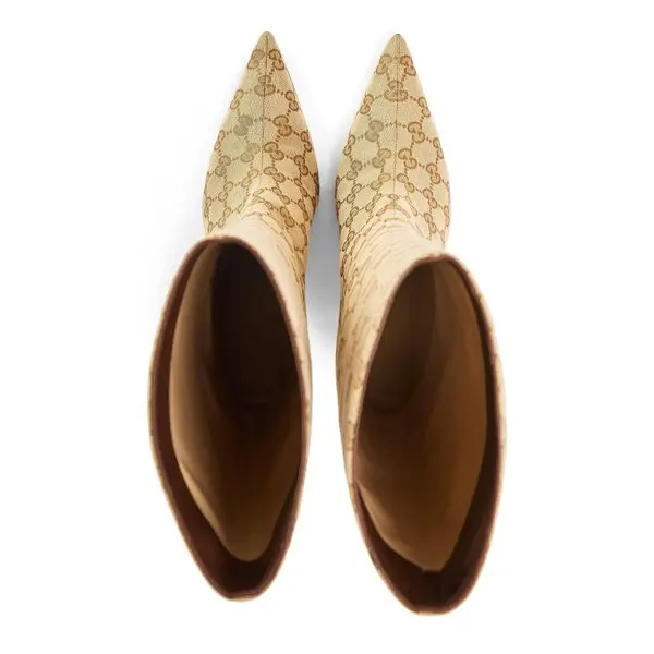 Gucci Knee-high Logo Boots