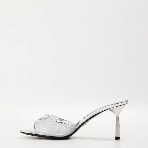 Prada Mule Heeled Sandals