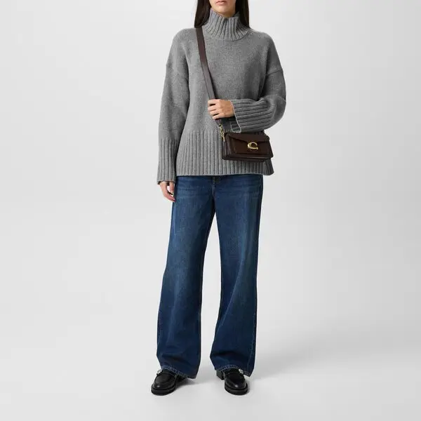 COACH Metallic Luster Shoulder Bag