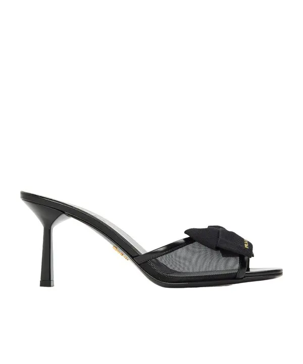 Prada Mule Heeled Sandals