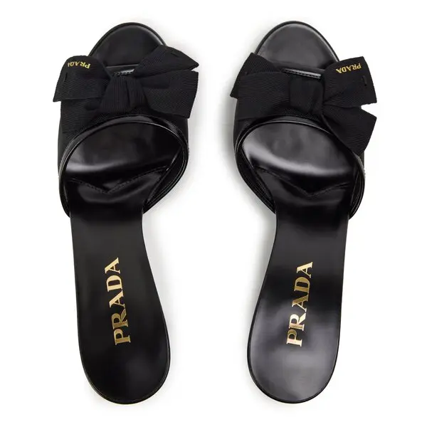 Prada Mule Heeled Sandals