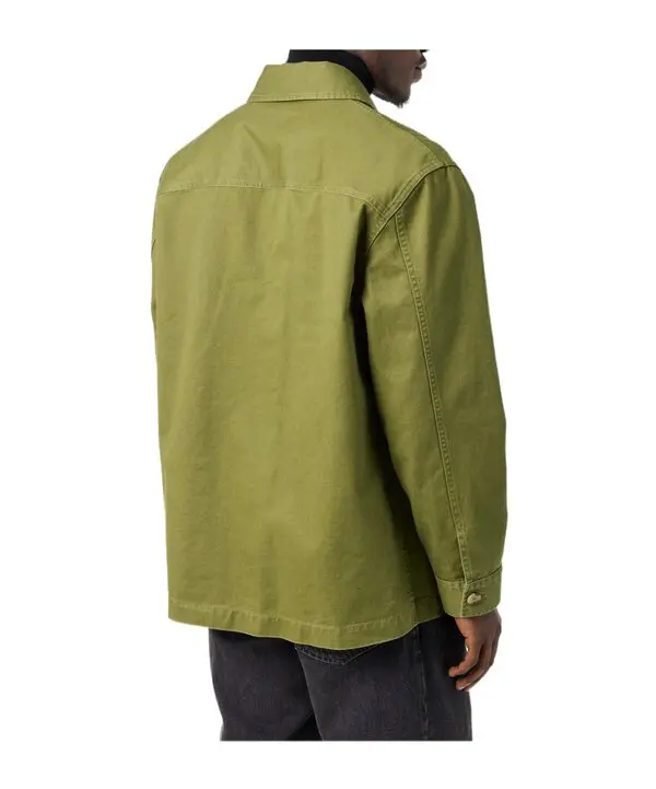 Saint Laurent Olive Cass Overshirt
