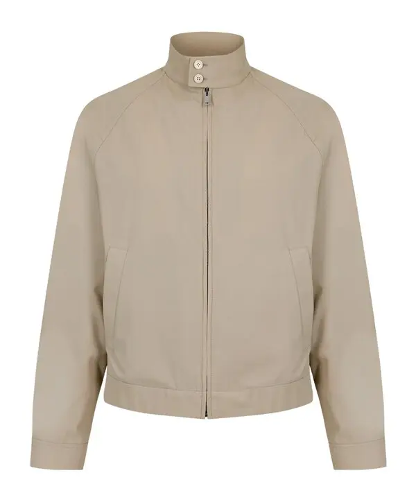 Prada Stand Collar Zip-up Jacket