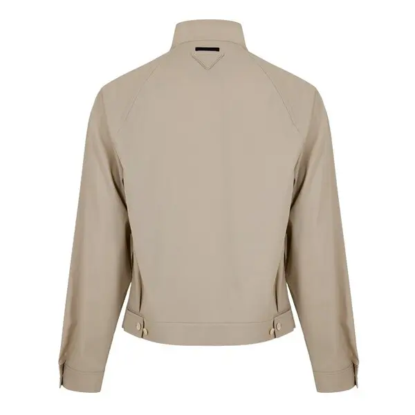 Prada Stand Collar Zip-up Jacket
