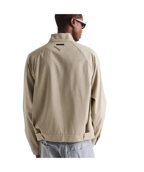 Prada Stand Collar Zip-up Jacket