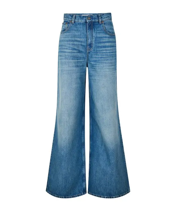 Chloé High-waisted Flared Denim Jeans