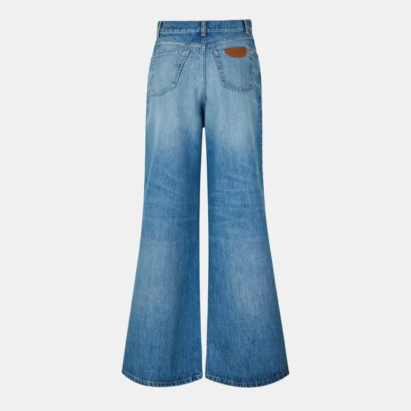 Chloé High-waisted Flared Denim Jeans