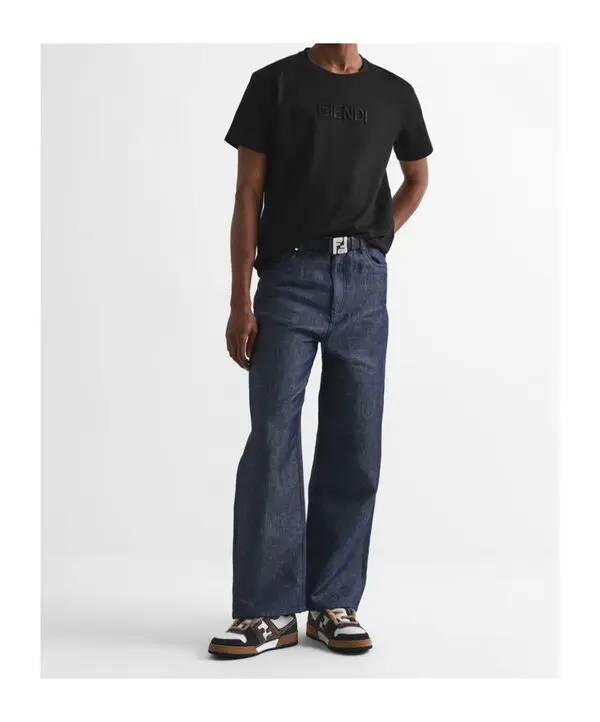 Fendi Logo Short-sleeved T-shirt