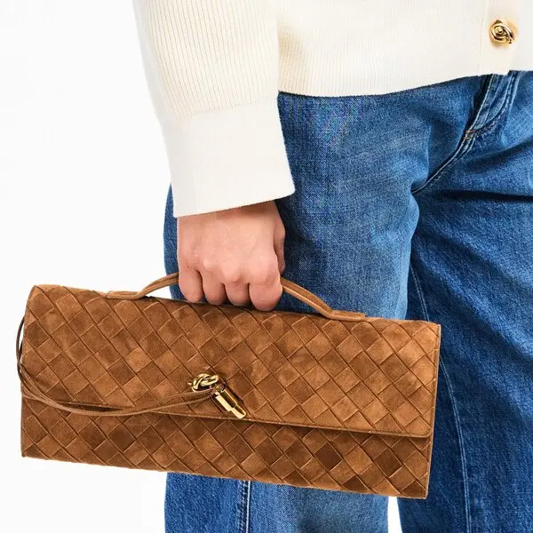 Bottega Veneta Solid Color Handbag