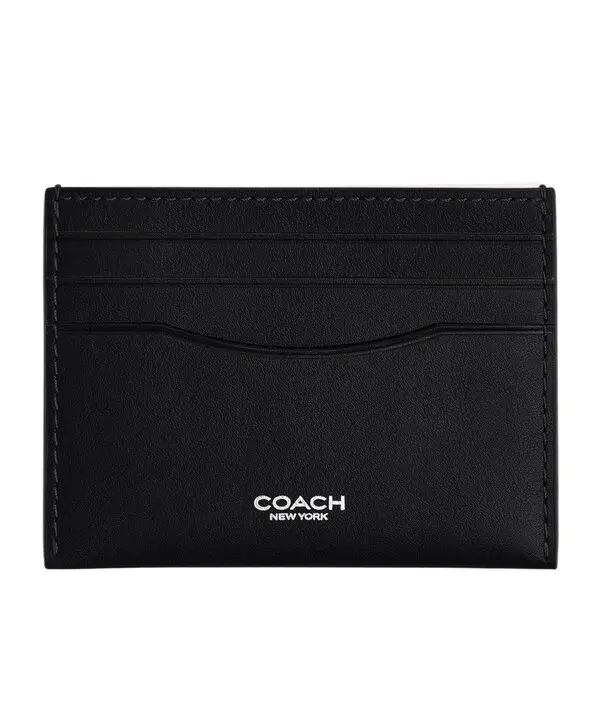 COACH Stylish Card Holder - Black