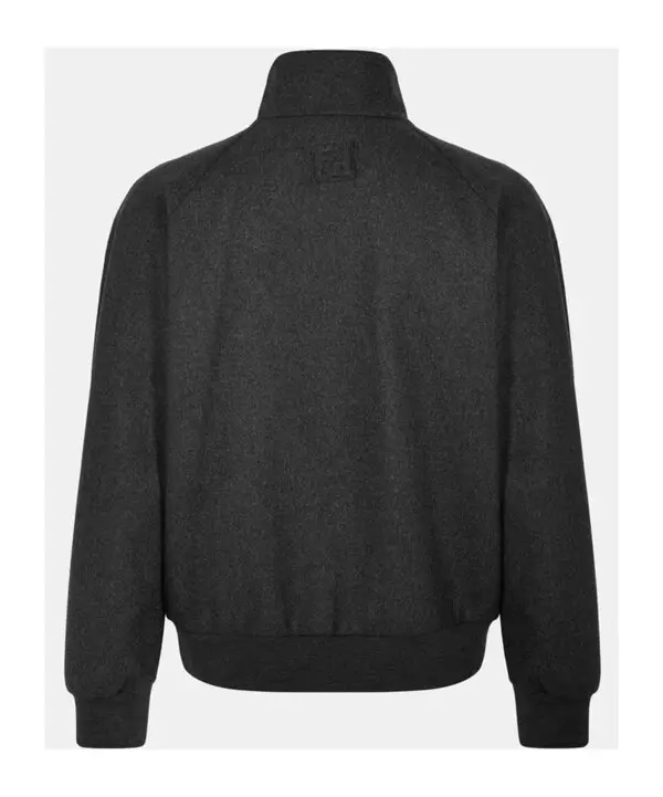 Fendi Zip-up Jacket With Snap Collar
