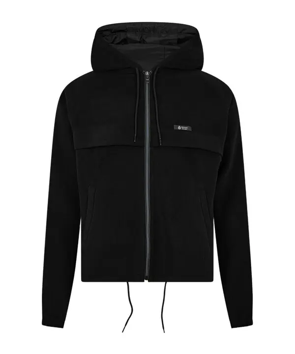 Prada Fleece Hooded Jacket - Black