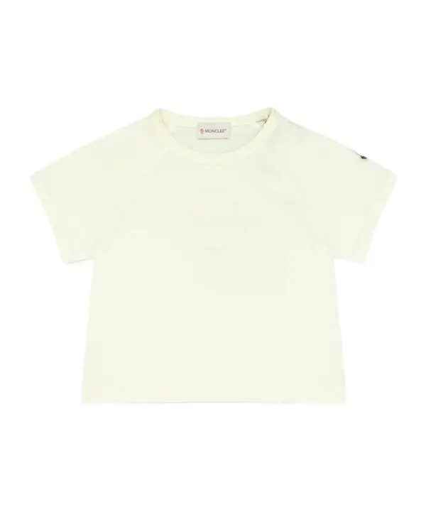 Moncler Logo Patch Crew Neck T-shirt