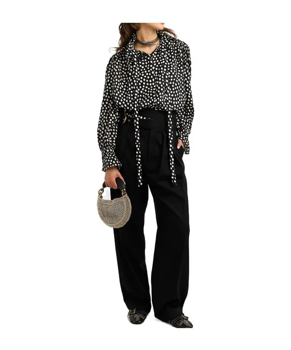 Chloé High-waisted Straight Cropped Trousers