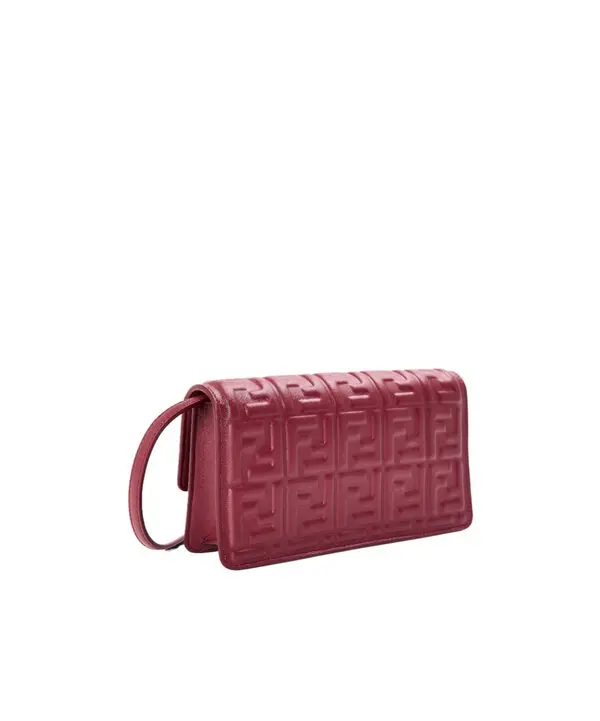 Fendi Chain Wallet - Red