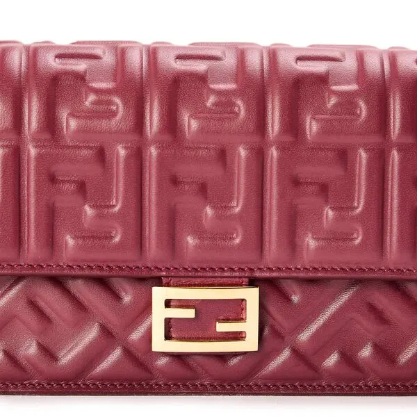 Fendi Chain Wallet - Red