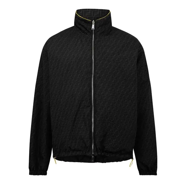 Fendi Reversible Zip-up Jacket With Hood