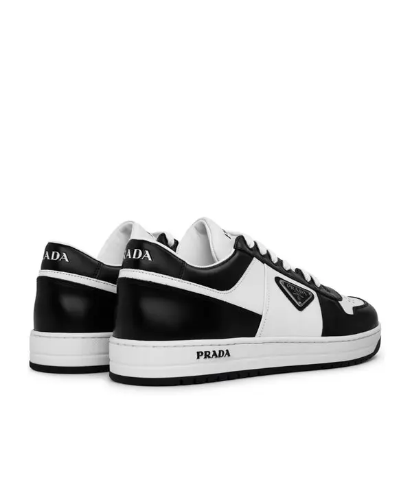 Prada Downtown Leather Low-top Sneakers