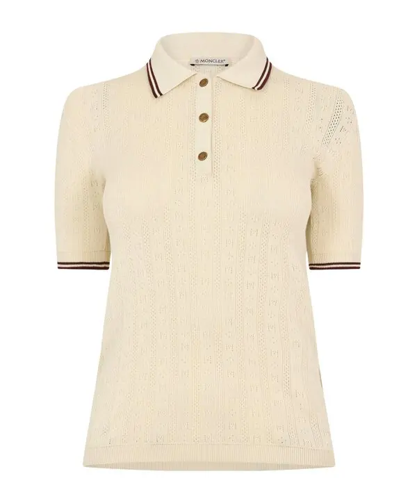 Moncler Short Sleeve Polo Shirt
