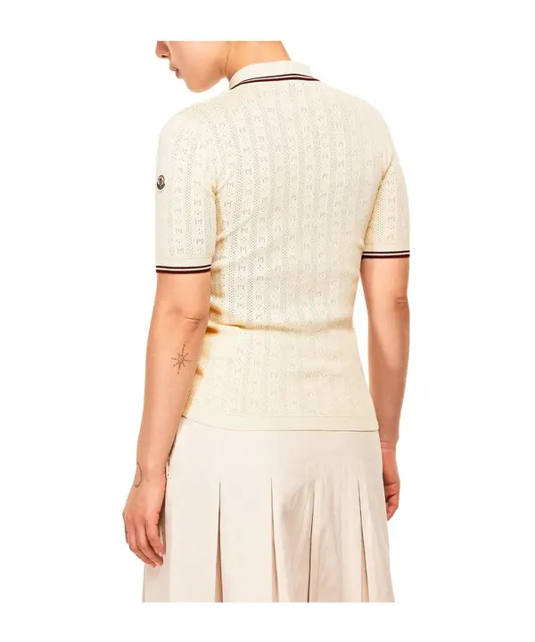 Moncler Short Sleeve Polo Shirt