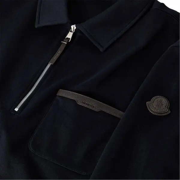 Moncler Logo Zip-up Sweatshirt